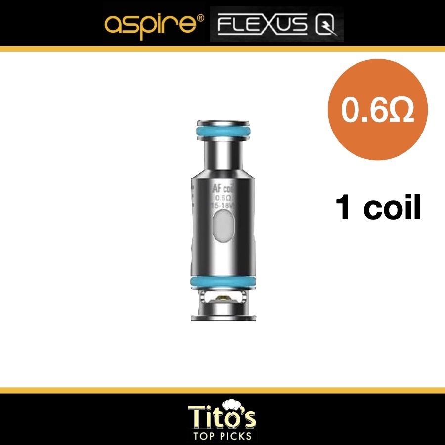 VAPE Aspire Flexus Coils for Q Stik Blok 0.6ohm and 1.0ohm | Lazada PH