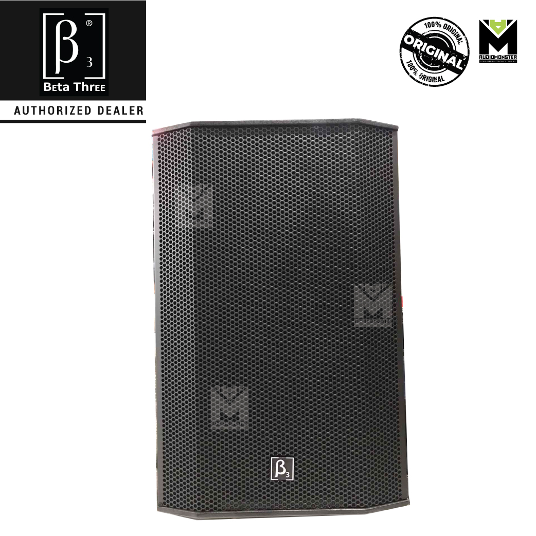 Beta Three B3 TW15A 1100W RMS Active Speaker 15" Woofer 1.7 ...