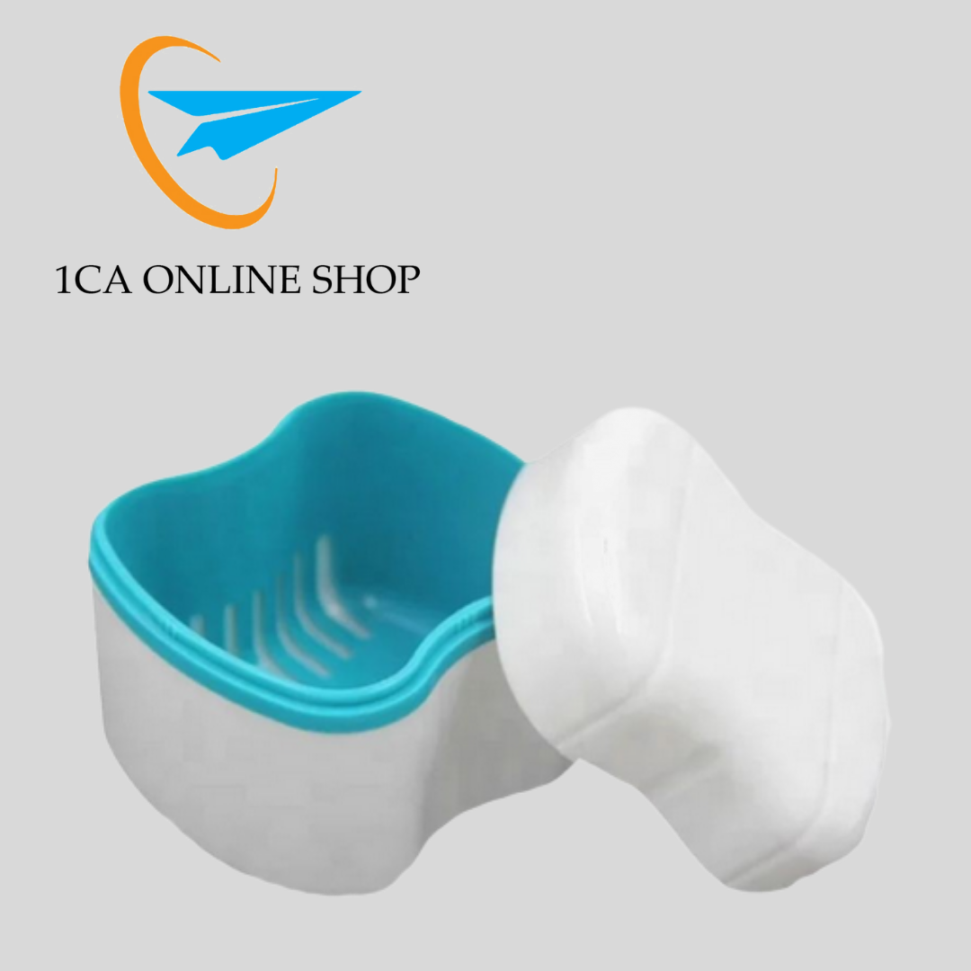 Denture Box / Denture Case / Denture container with Net - Ships from ...