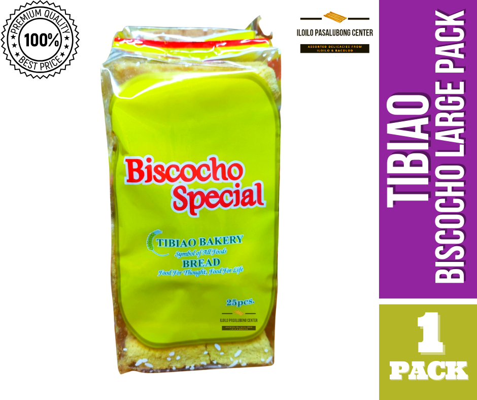 TIBIAO Special Biscocho Large Pack (1 PACK) | tibiao iloilo ...
