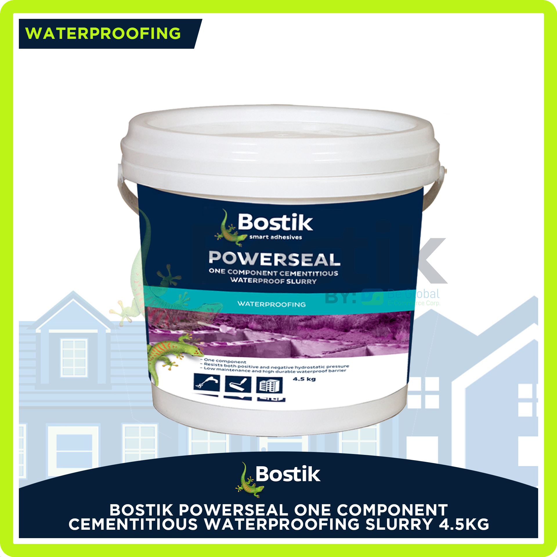 BOSTIK Powerseal Concrete-based One-Component Waterproofing Coating for ...