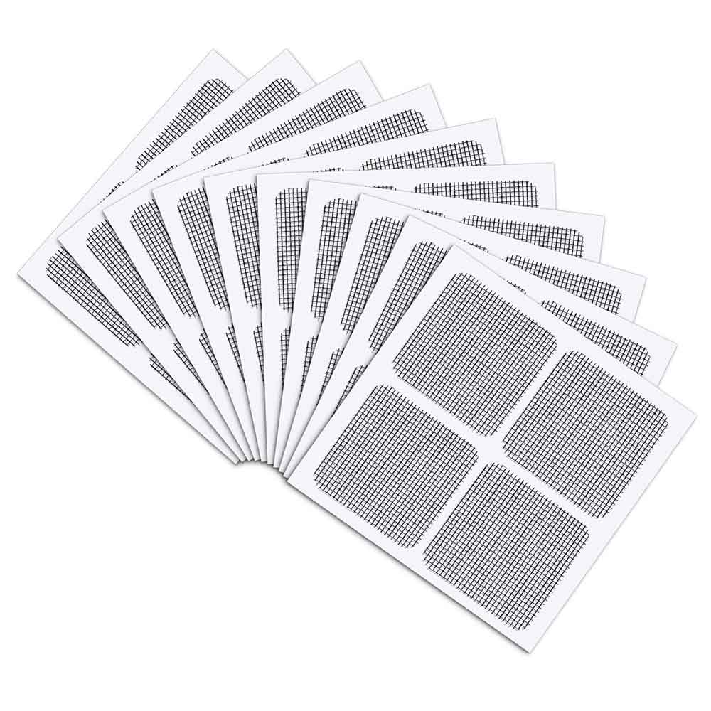 10Pcs Shower Drain Stickers Disposable Shower Drain Hair Catcher Mesh ...