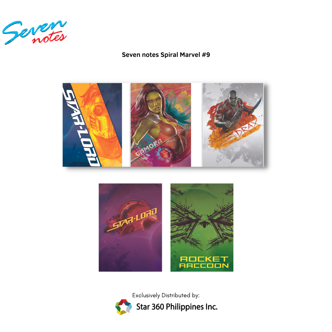 Seven Notes Character Spiral Notebook | Lazada PH