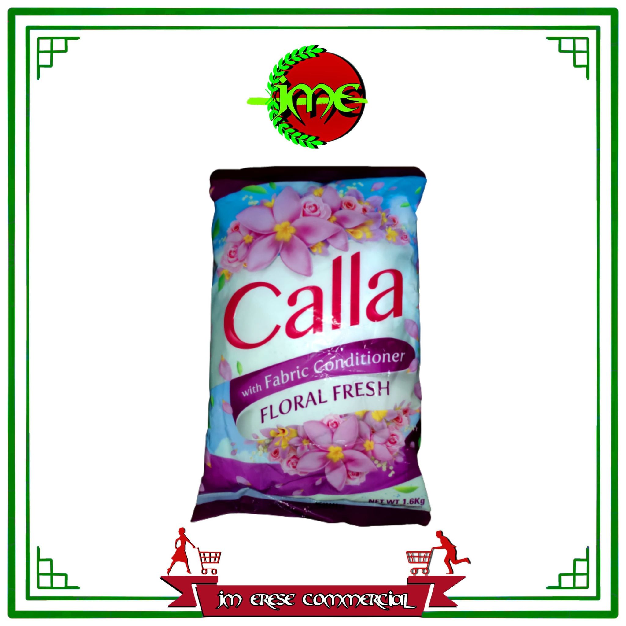 Calla Powder Floral Fresh with Fabric Conditioner (1.6kg) | Lazada PH