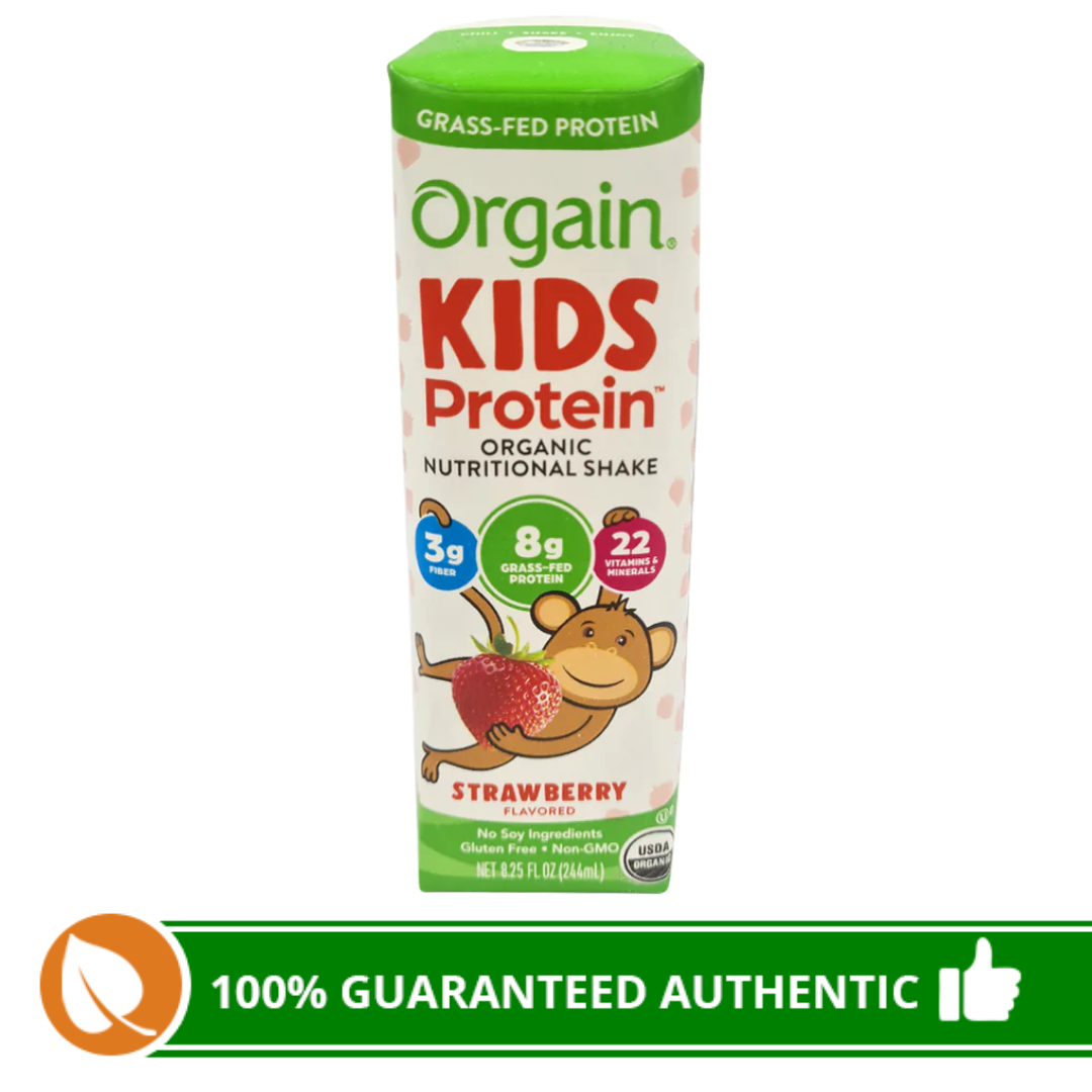 Orgain Kids Protein Nutritional Shake Strawberry 244ml | Lazada PH