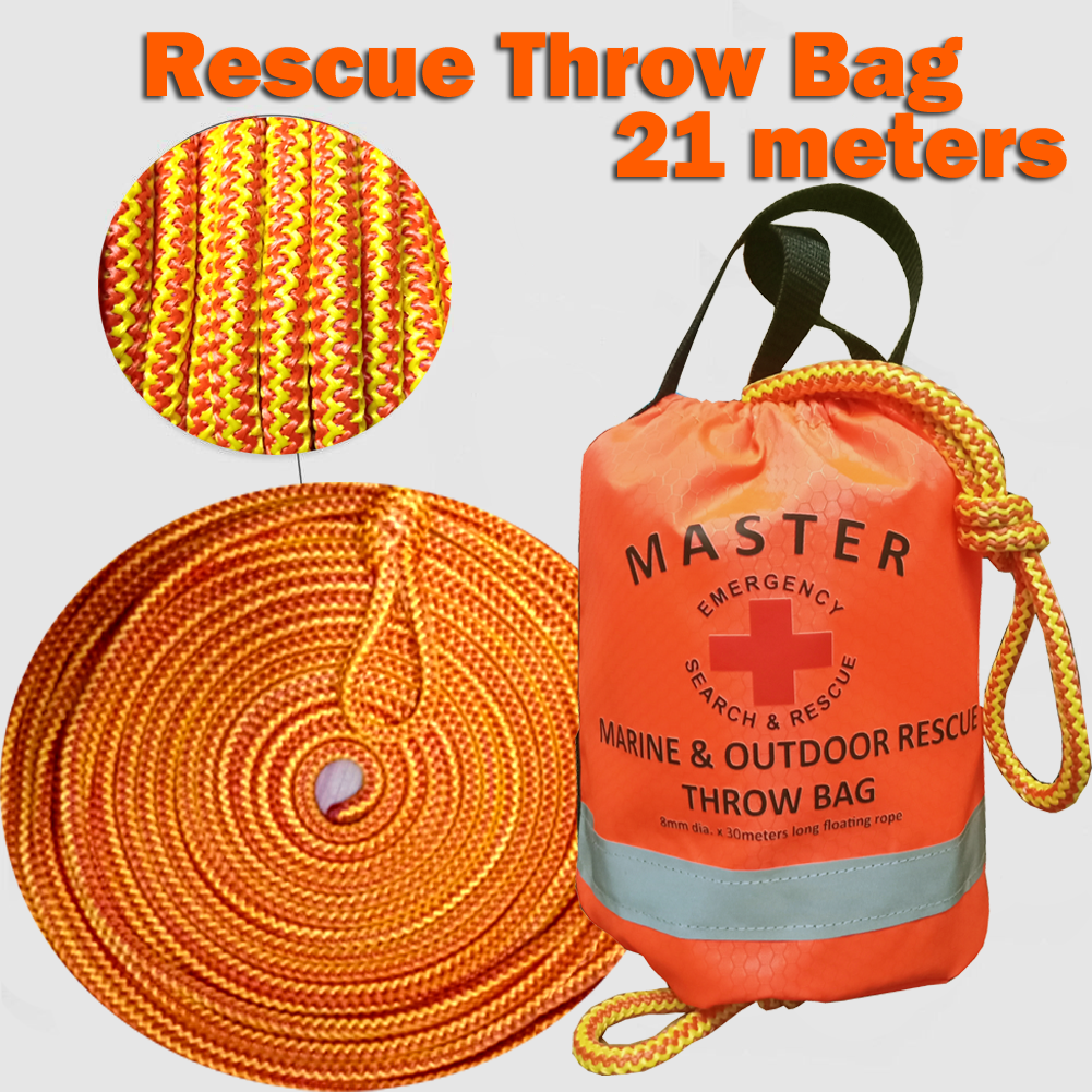 Throw Rescue Bag Emergency Rope Floating Rescue Responder Kit Rescuers ...