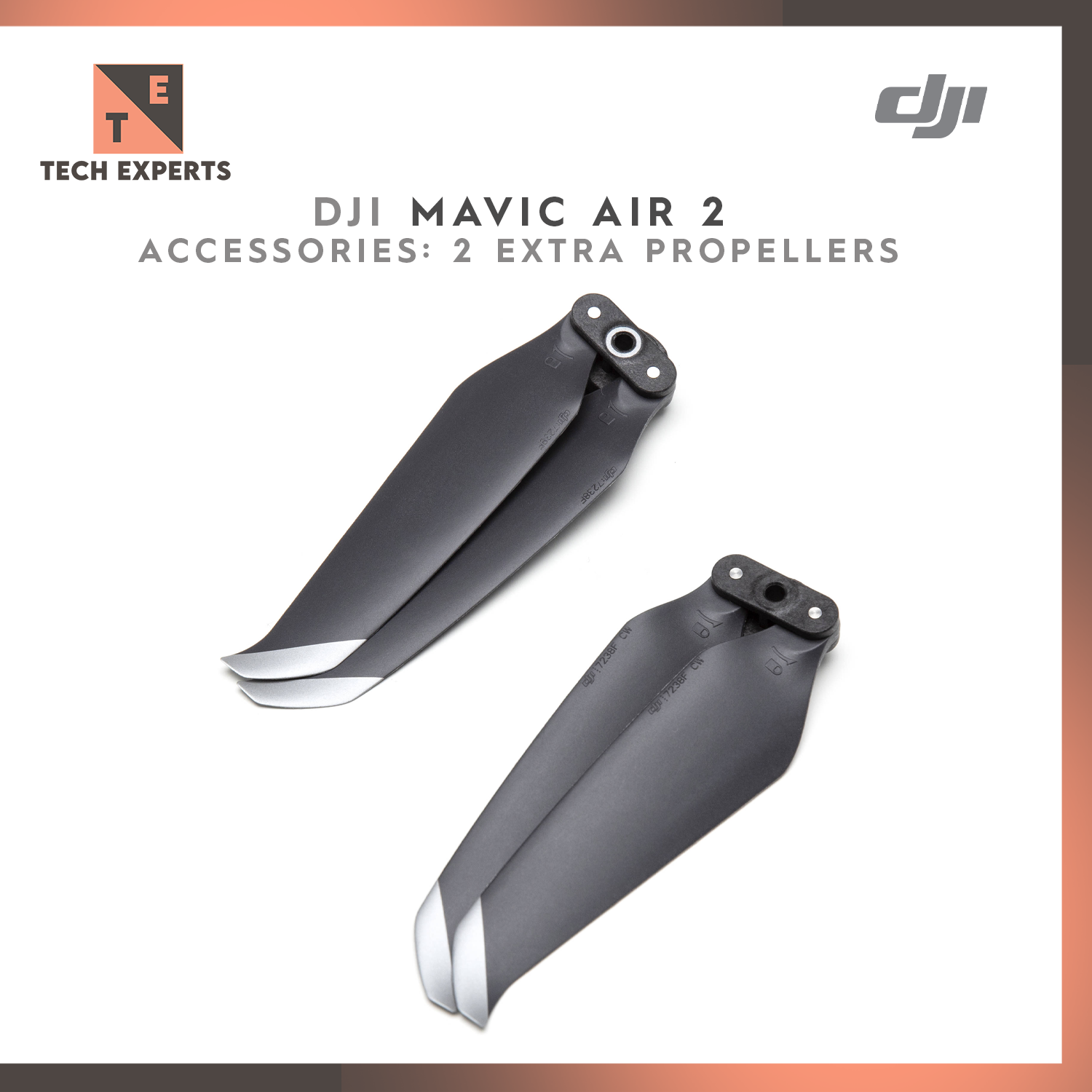 DJI Mavic Air 2 ACCESSORIES: Low Noise Propellers (Pair) | Lazada PH