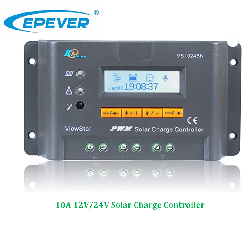EPEVER PWM Solar Charge Controller Loadstar LS1012E LS1012EU ViewStar VS1024BN Tracer 1210RN ...