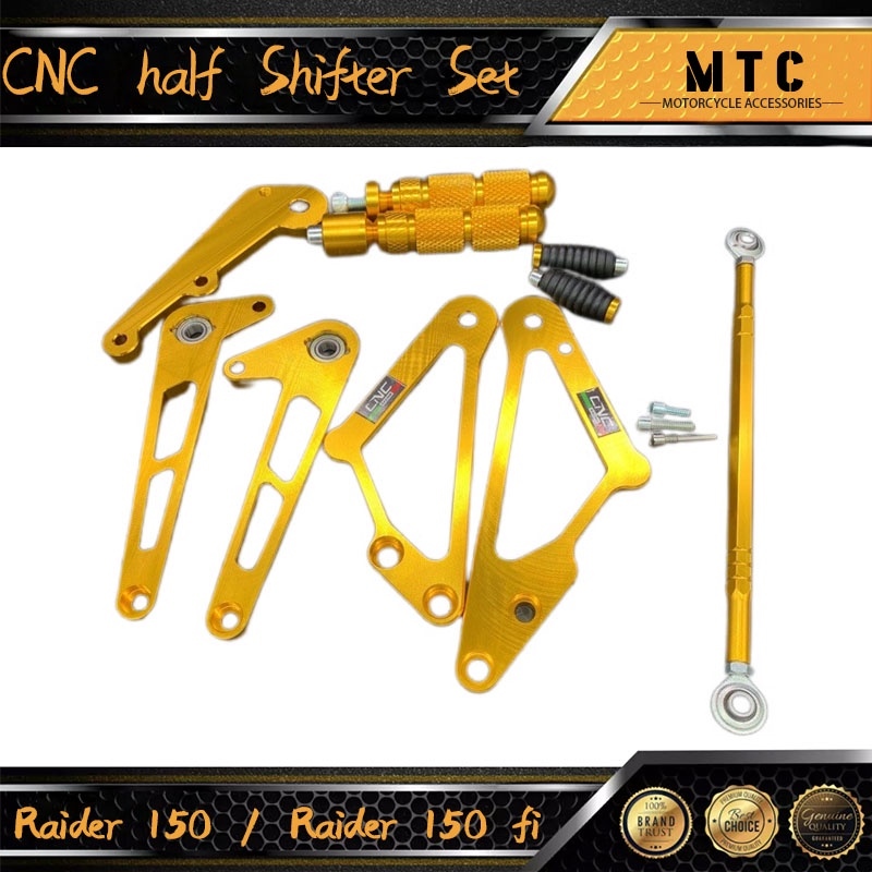 CNC Half Shifter Half Set Raider150 | Lazada PH