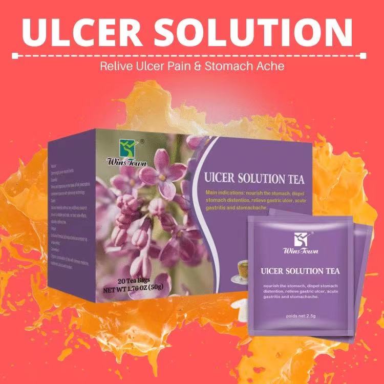 Ulcer Solution Tea -Cure Acid Reflux/Heartburn/Stomach/Pain/Bloated ...