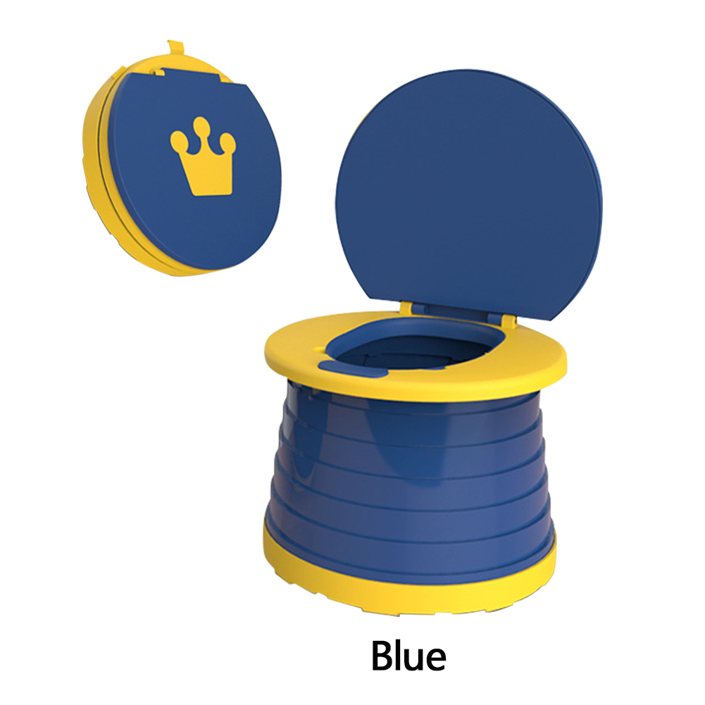 Folding Toilet，Portable Travel Round Foldable Baby Toilets for Children ...