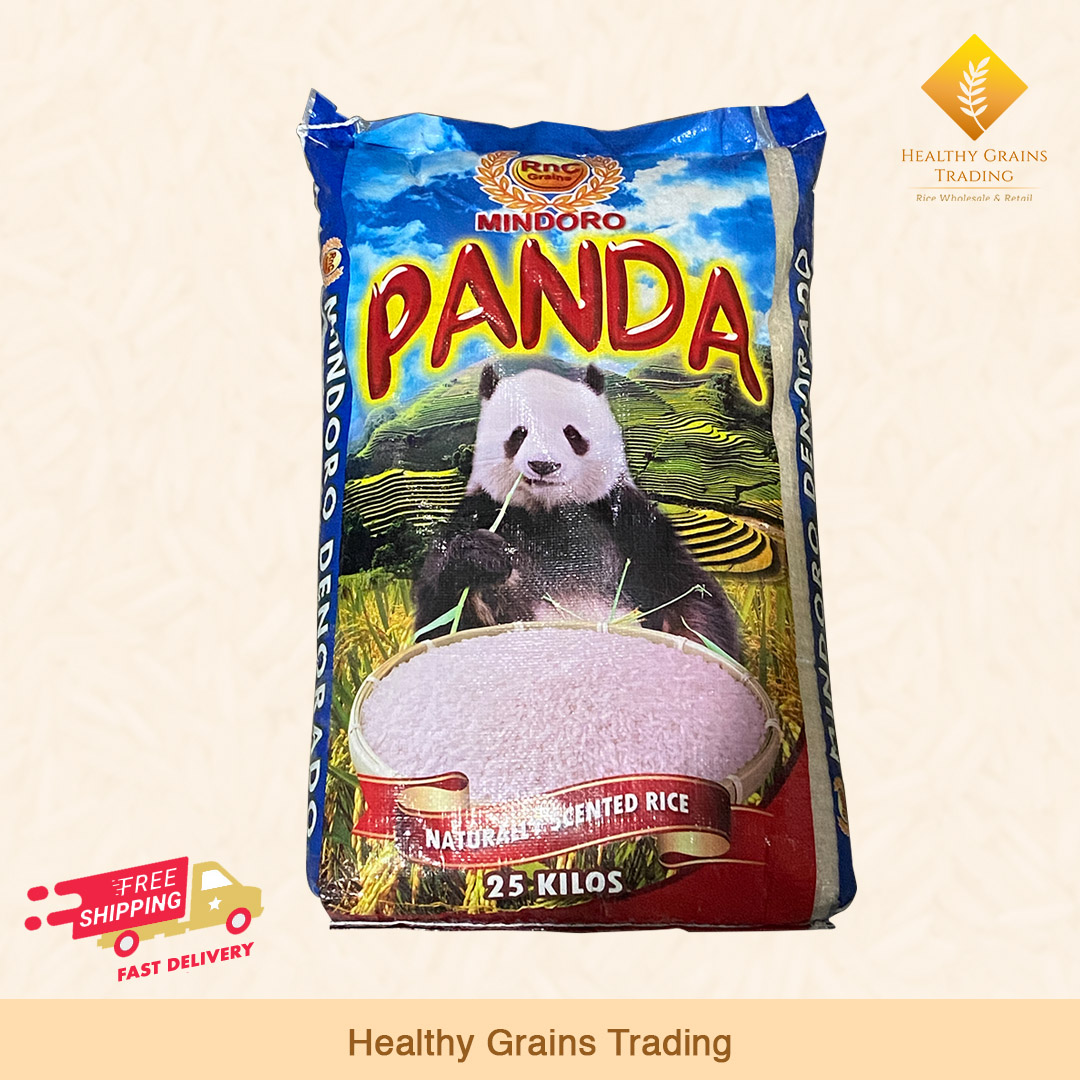 Panda Premium Mindoro Rice 25kg (Metro Manila LZD SDD) | Lazada PH