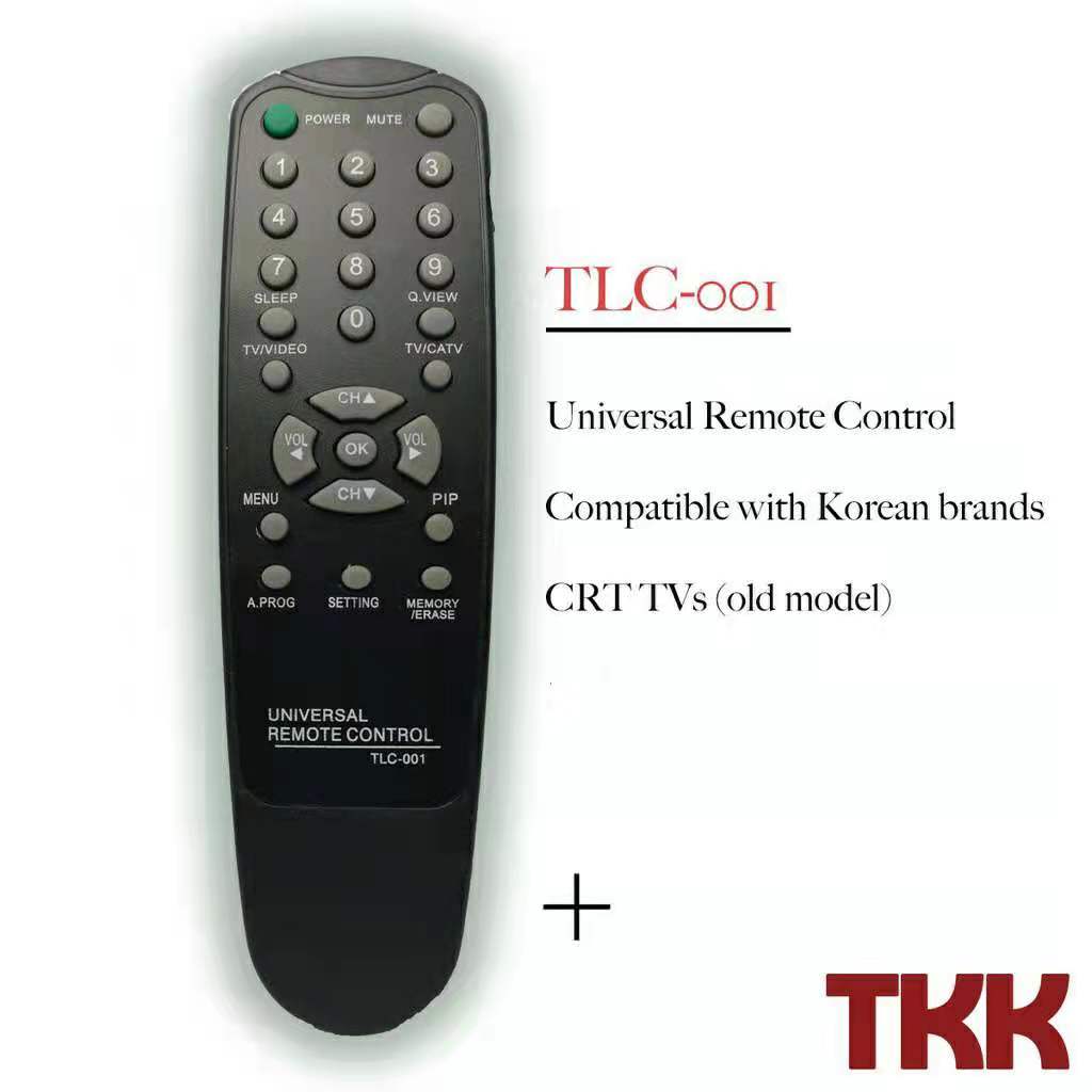 Universal Remote (For Korean Brand CRT OLD Model TV's) - Remote Control ...
