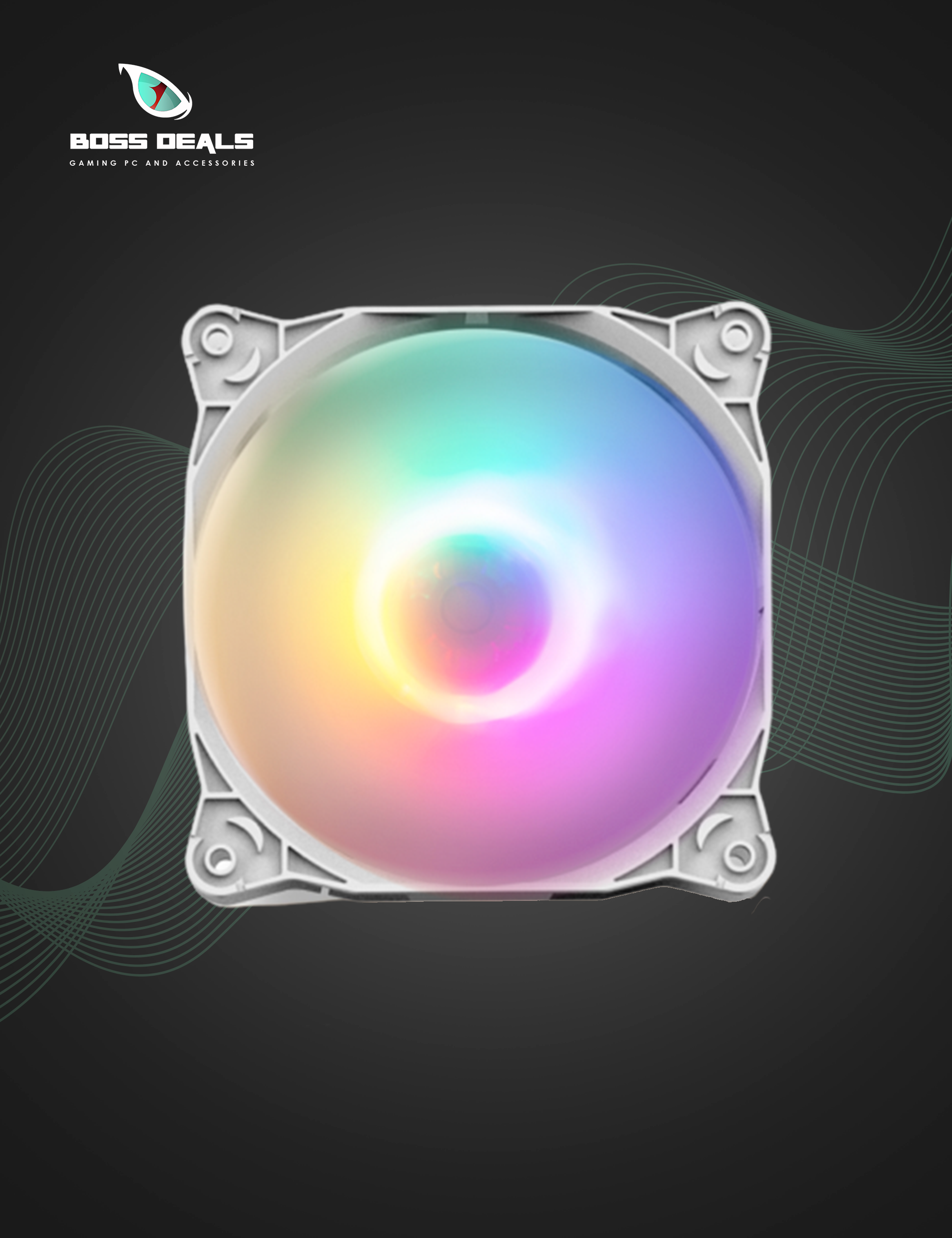 FANTECH FC-120 CORE CASE FAN -WHITE Cooling Fans | Lazada PH