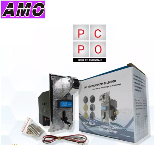 UNIVERSAL COINSLOT / MULTI COIN SELECTOR, ACCEPTS OLD AND NEW COINS (1 ...