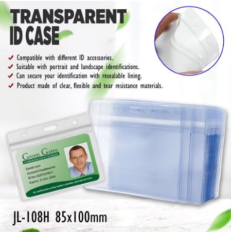 Transparent Plastic ID Case / ID Holder / ID Protector | Lazada PH