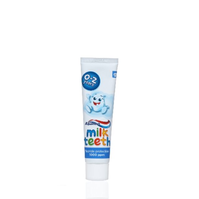 Aquafresh kids milk teeth toothpaste for toddlers 0-2 years old 50mls98 ...