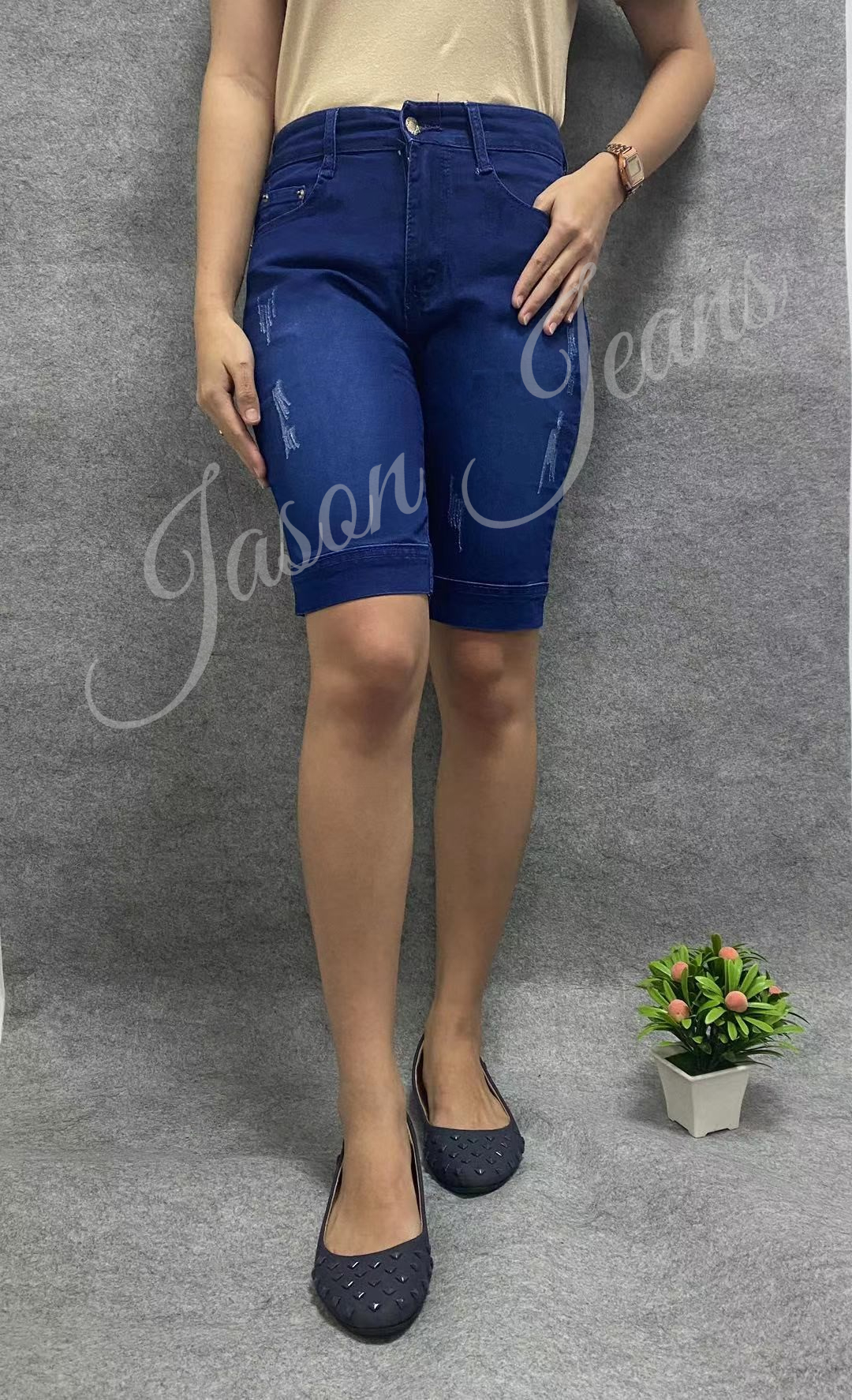 Tokong Denim Shorts for Woman Tattered Jeans Woman Shorts | Lazada PH
