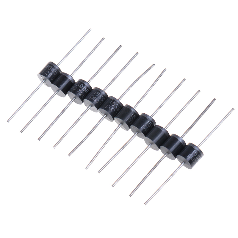 [JINXING] SUN 10Pcs 15a 45v High Efficiency Axial Rectifier Bypass ...