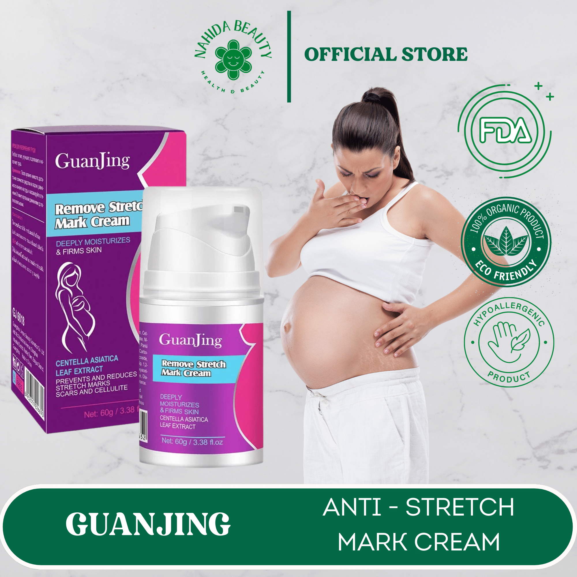60g Stretch Mark Vanishing Cream Repair Pregnant Women Stretch Marks ...