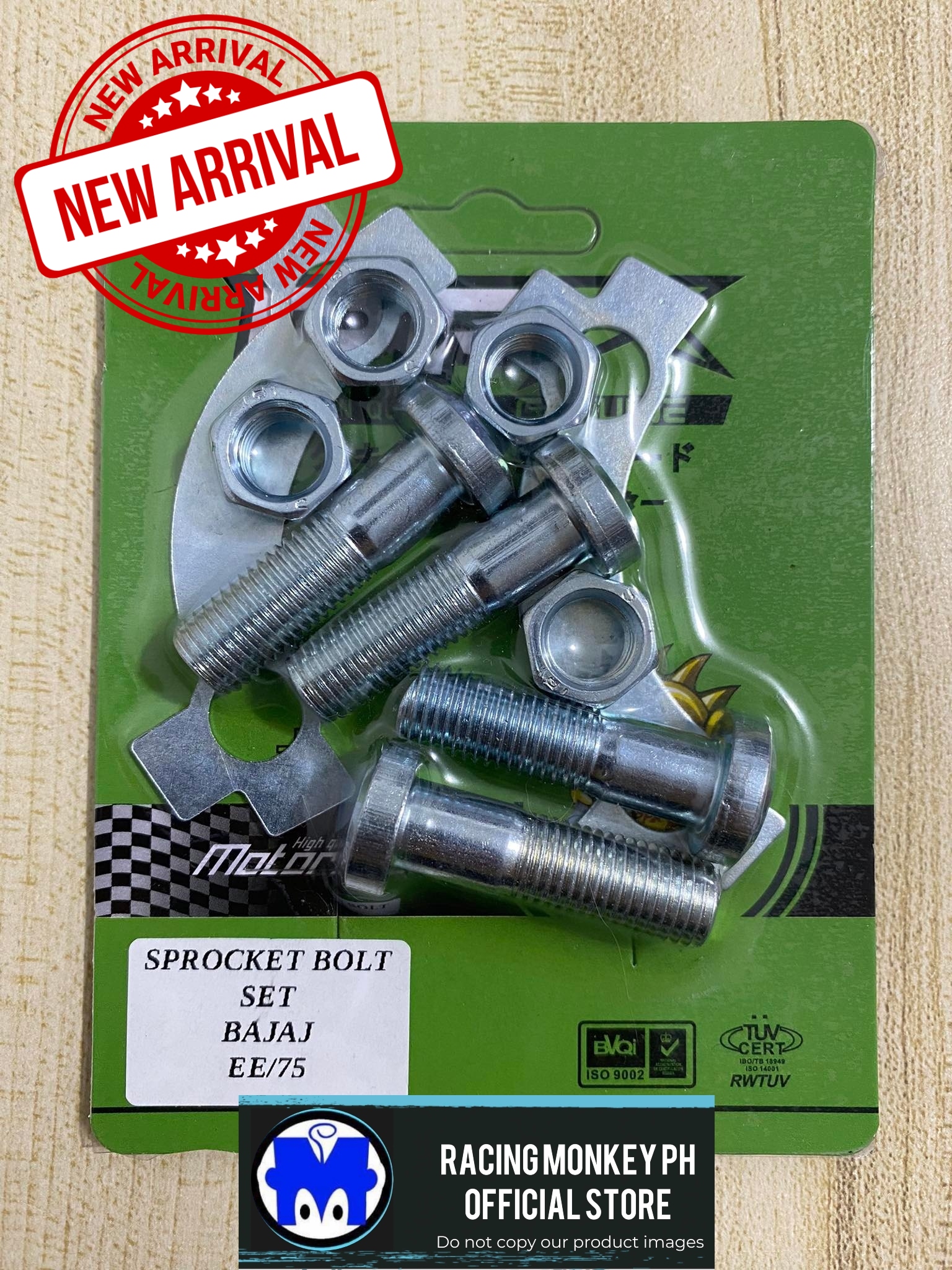 Sprocket Bolt Set (Bajaj/CT100) PPX Japan Genuine | Lazada PH