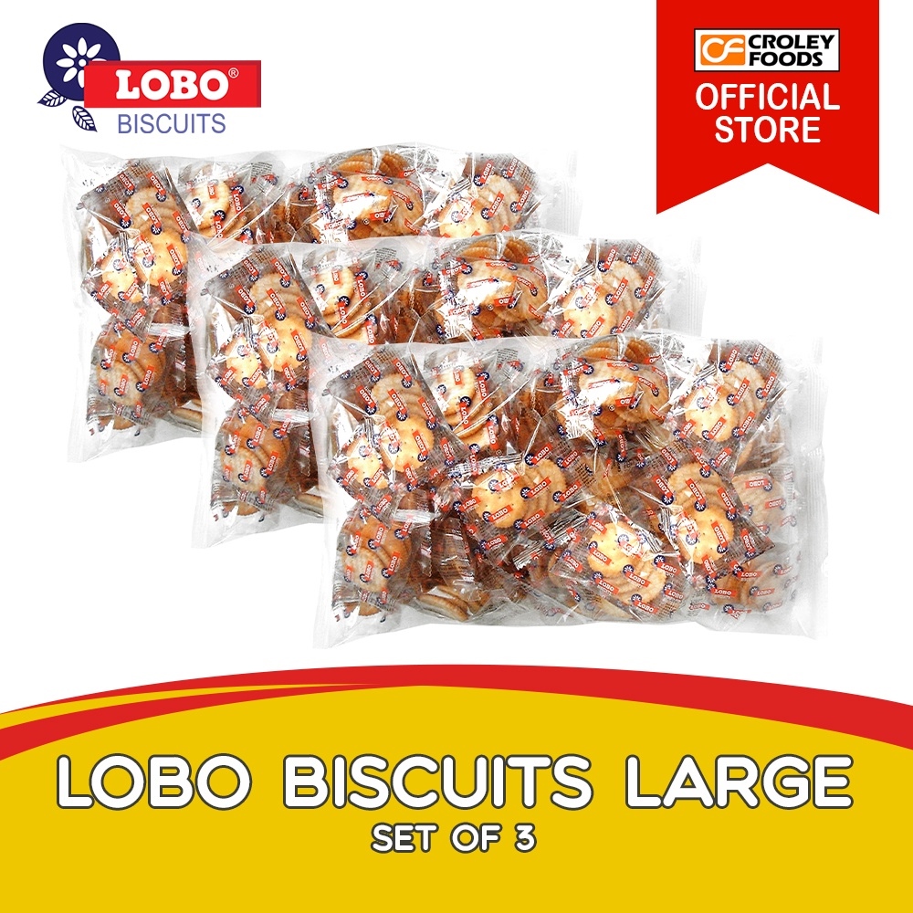 Lobo Biscuits Large Set of 3 [ marie biscuit ] | Lazada PH