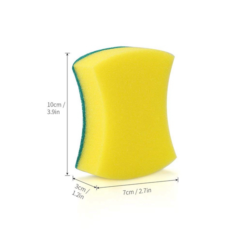 30pcs Multi-purpose Double-faced Sponge Scouring Pads Dish Washing ...