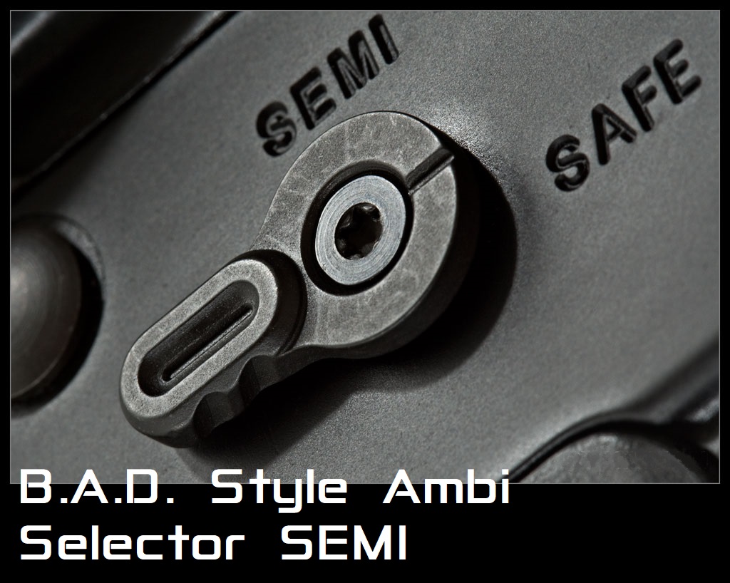Ambidextrous Safety Selector Ambi 60 Degree Throw B.A.D. Style SEMI ...