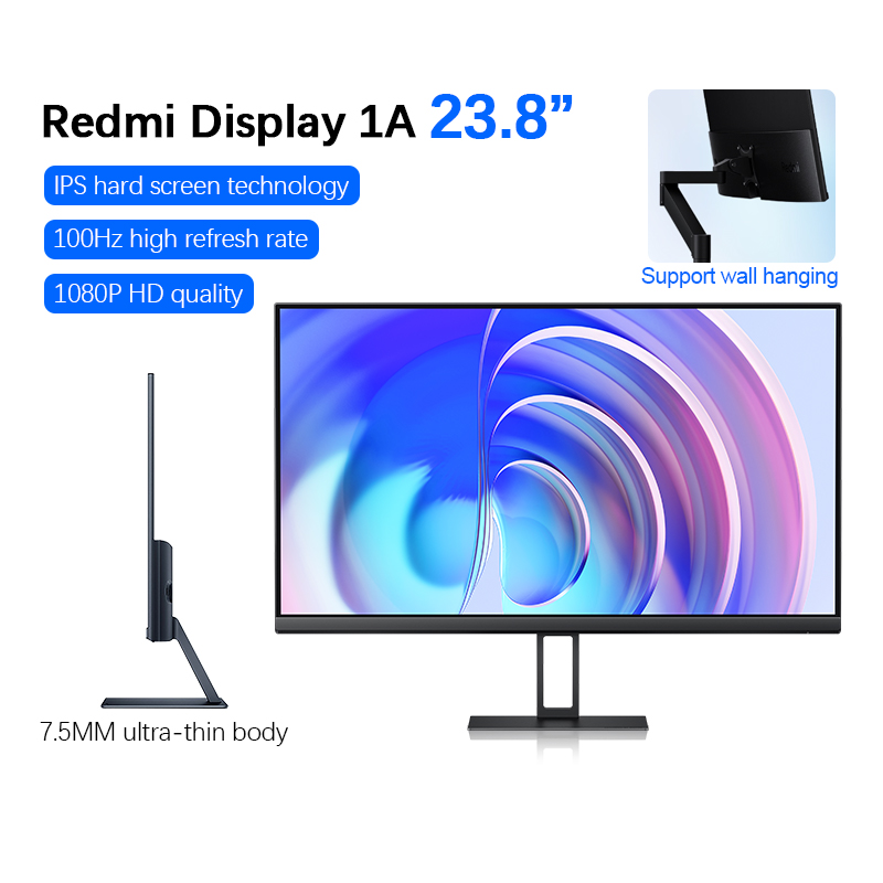 Xiaomi Redmi Monitor 1A 23.8 inch Desktop Display 1080P HD Computer ...