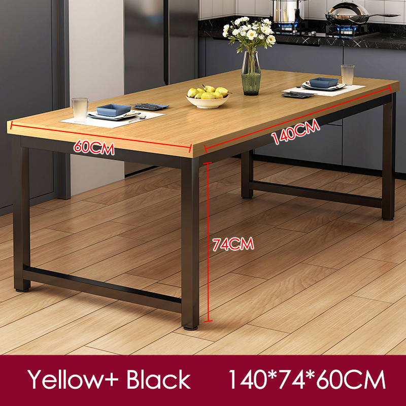 FINNA Dining table 80CM 100CM 120CM 140CM solid wood home simple rental ...