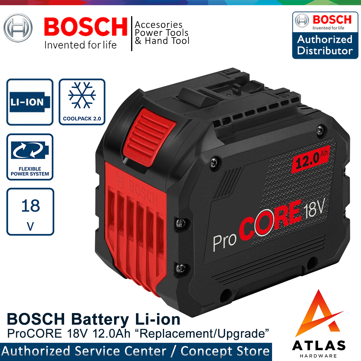 Bosch Procore Battery 18V 12.0Ah | Lazada PH