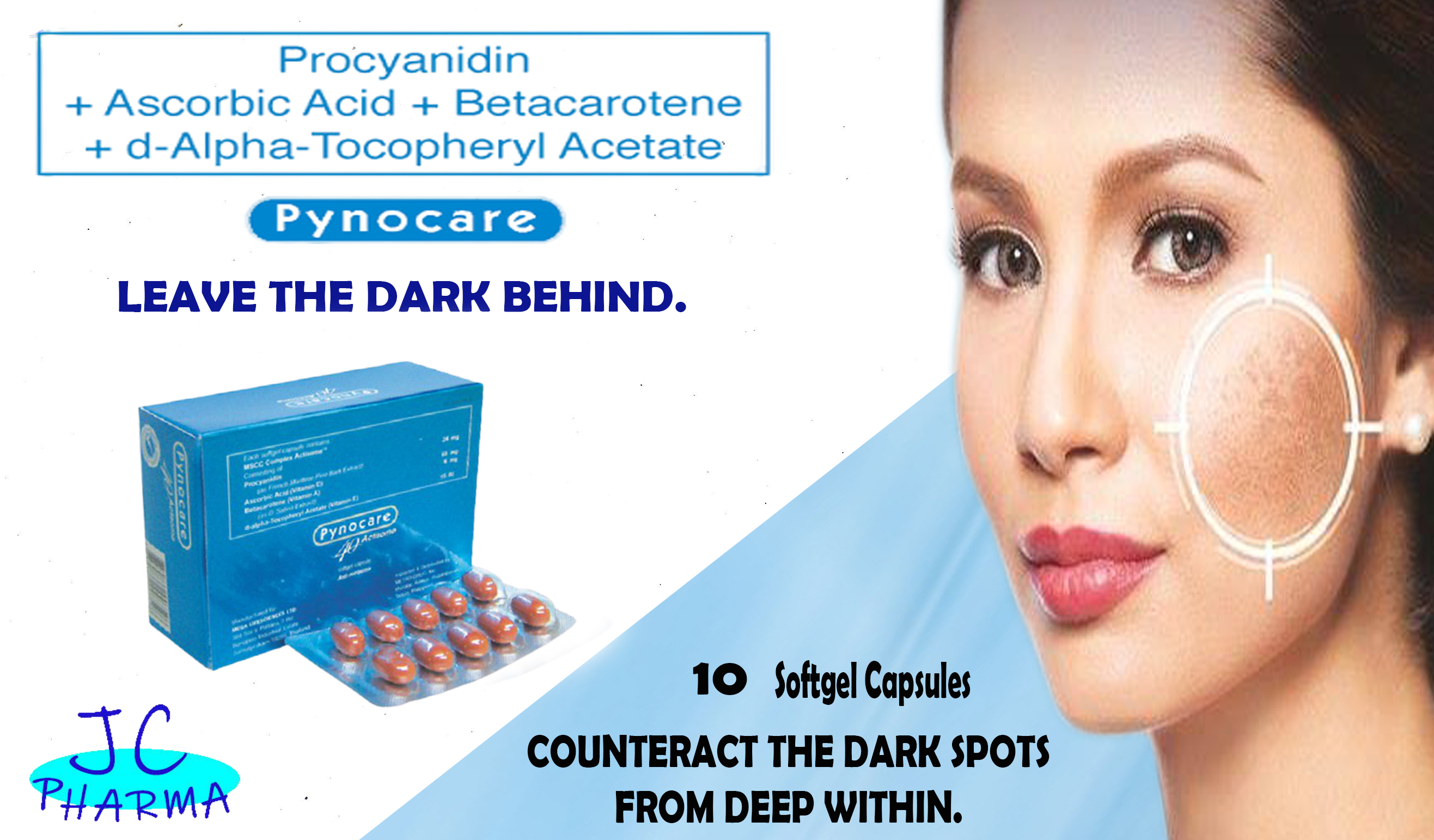 Authentic PynoCare 40 Actisome Whitening Anti Melasma 5 Soft Gel ...
