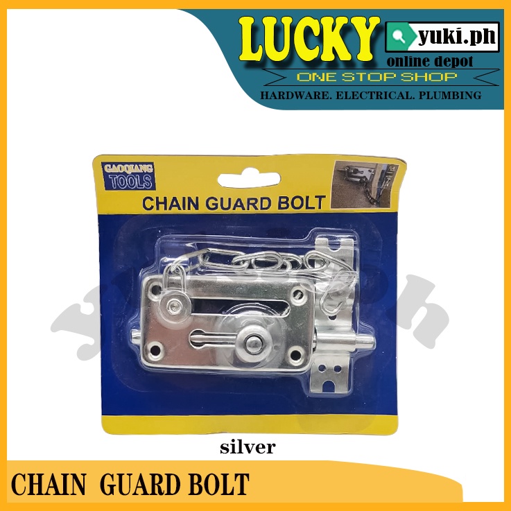 ♦CHAIN GUARD BOLT WITH CHAIN LOCK☉ | Lazada PH
