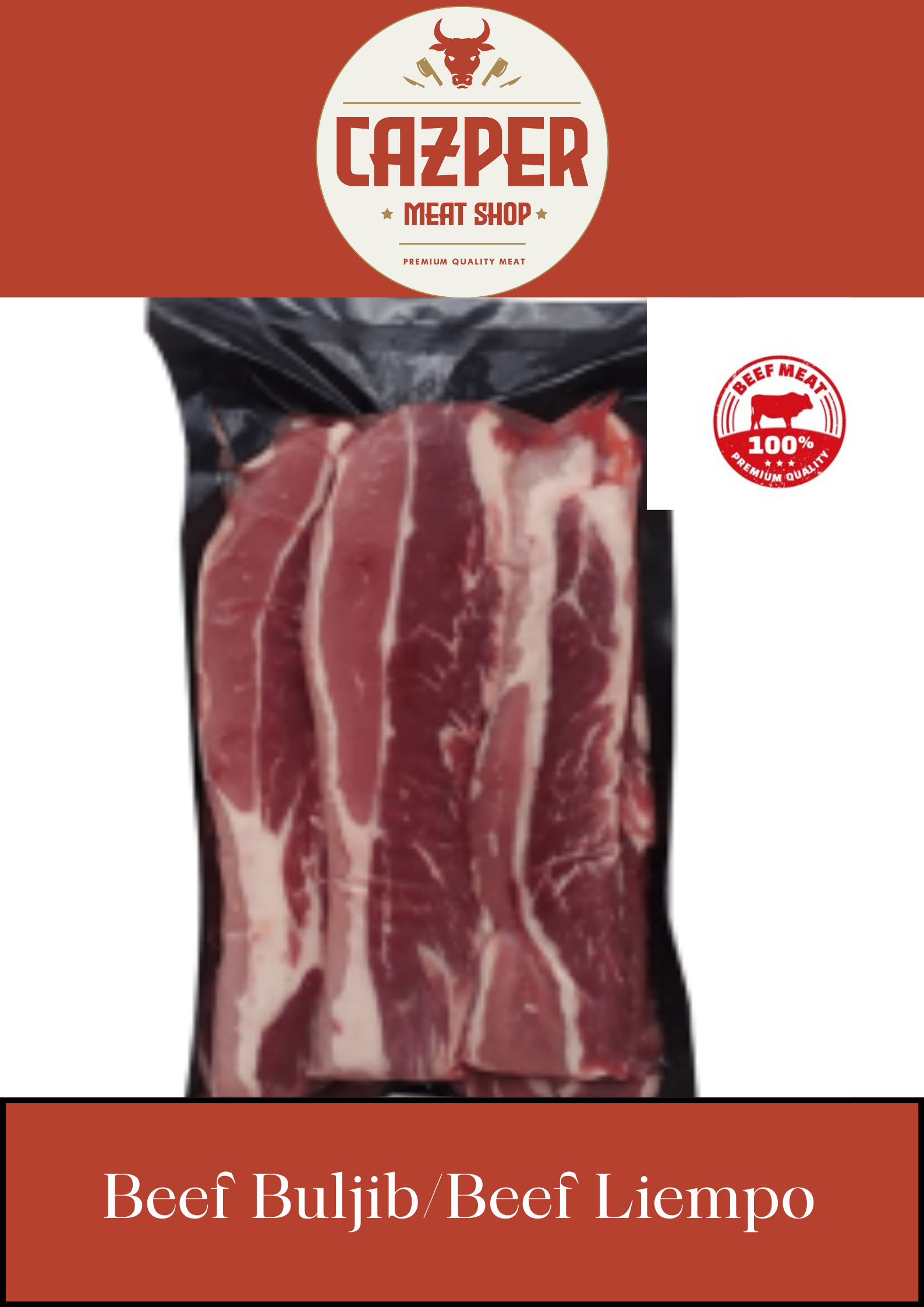 Cazper Meat Beef Buljib/Beef Liempo Cut (500g) (1kg) | Lazada PH