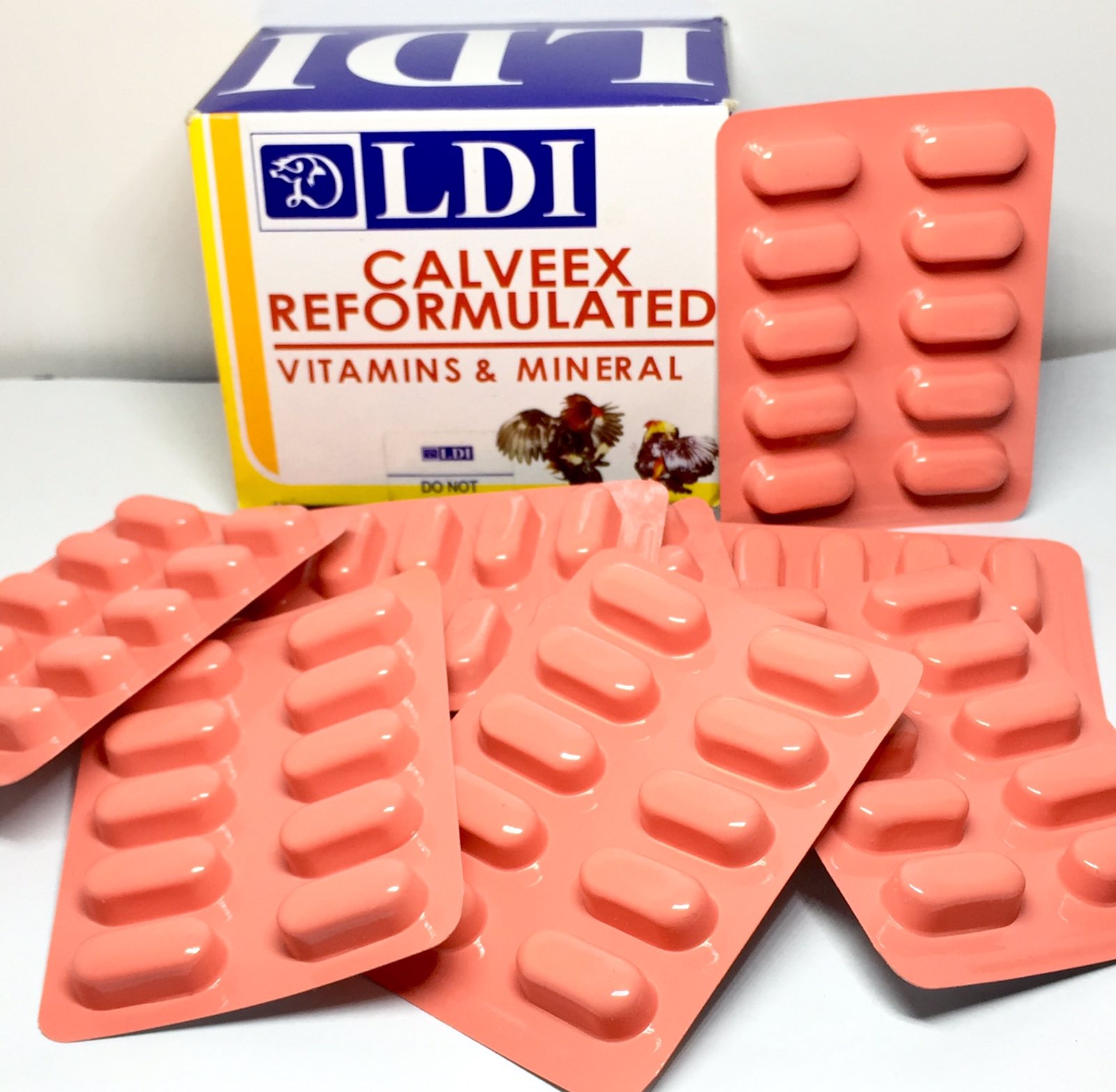 [SOUTH VET] 80 Capsule LDI Calveex Reformulated Vitamins and Minerals ...