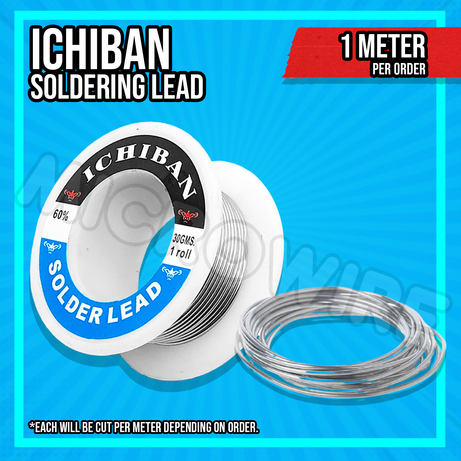 ICHIBAN Soldering Lead 1.0 ( 1 METER ) | Lazada PH
