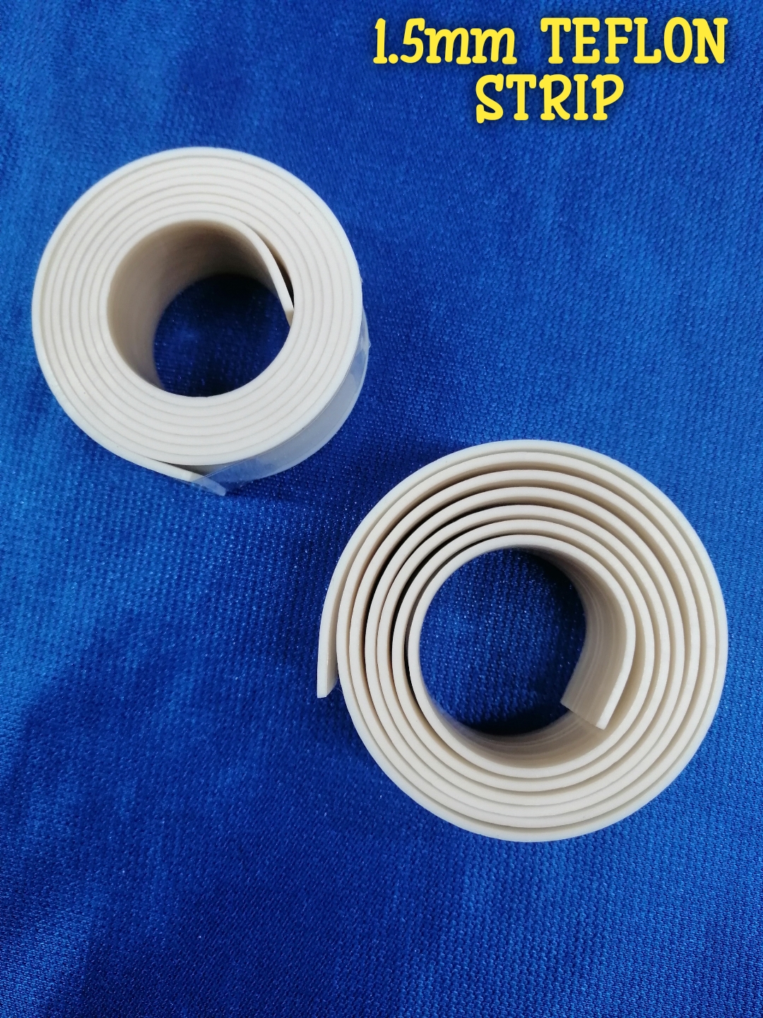 TEFLON STRIP FOR PRESSER FOOT SEWING MACHINE SIZES: 0.5MM, 1.0MM, 1.5MM ...