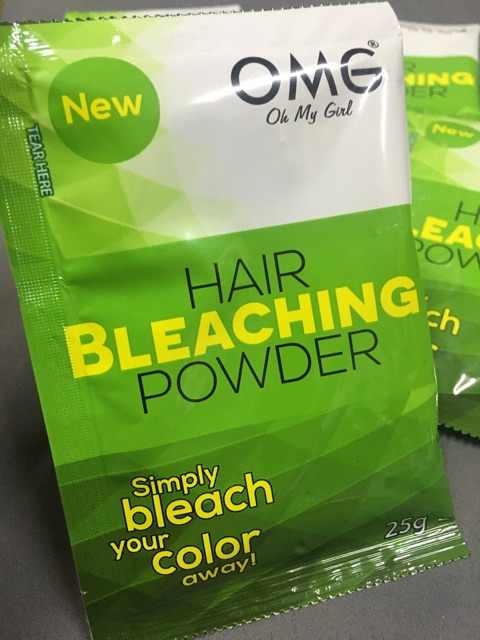 OMG Bleaching Powder 25g Sachet hair BLEACHING POWDER | Lazada PH