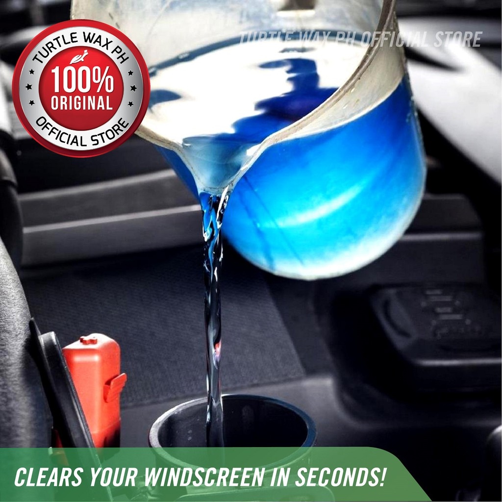 Turtle x Q E vue screen sher Fluid 2L T-4063 () bath of glass Wiper Car ...