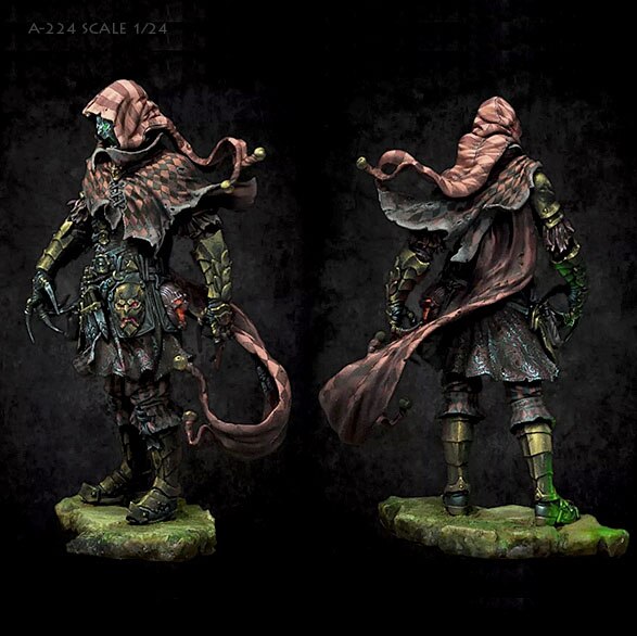 1/24 Resin Figure Kits Dark killer Model Self-assembled A-224 - jyr9696 ...