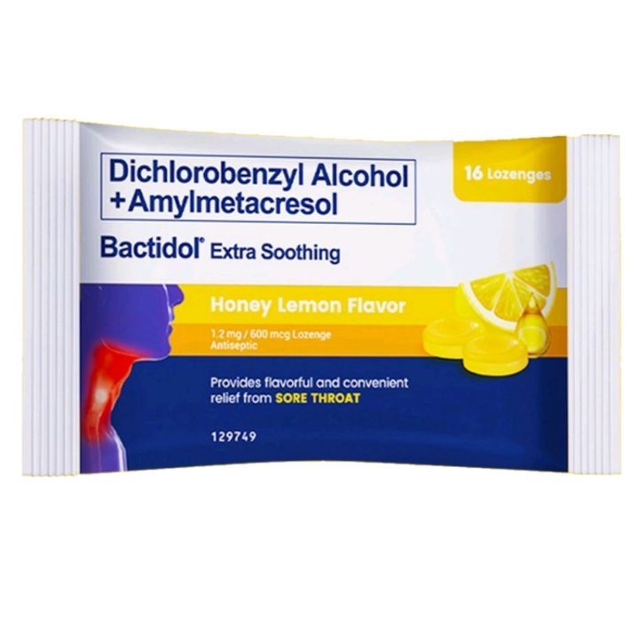 BACTIDOL LOZENGES - EXTRA SOOTHING 8 LOZENGES | Lazada PH
