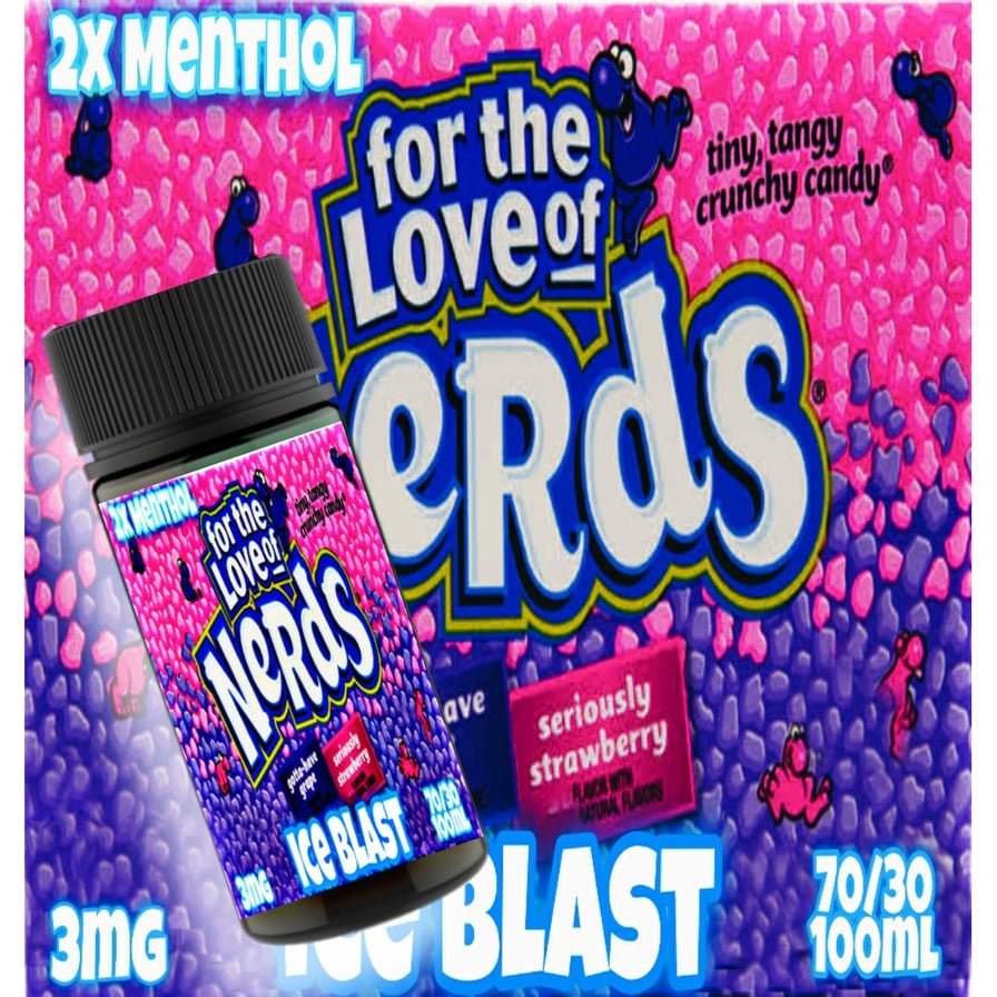 NERDS ICE BLAST 2X MENTHOL 100ML | Lazada PH