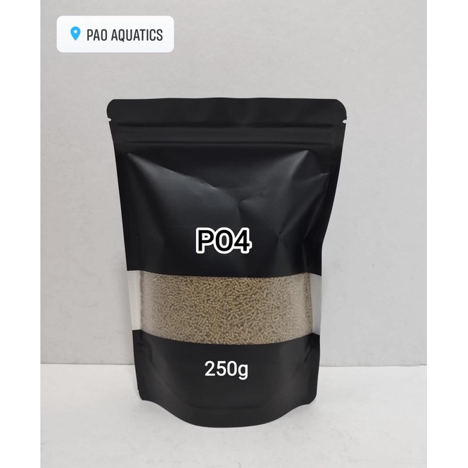 po1 and po2 and po3 and po4 tateh vannamei 250grams (sinking pellet) fish food | Lazada PH