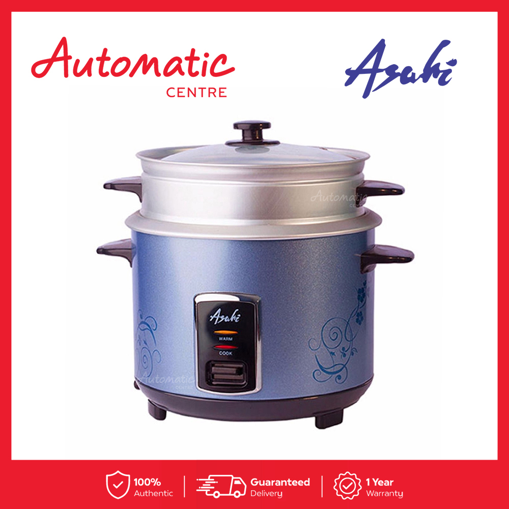 Asahi RC103 1.8 Liters 10 Cups Rice Cooker with Steamer | Lazada PH