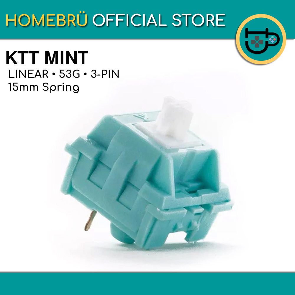 10pcs KTT Mint Linear Mechanical Keyboard Switch | Lazada PH