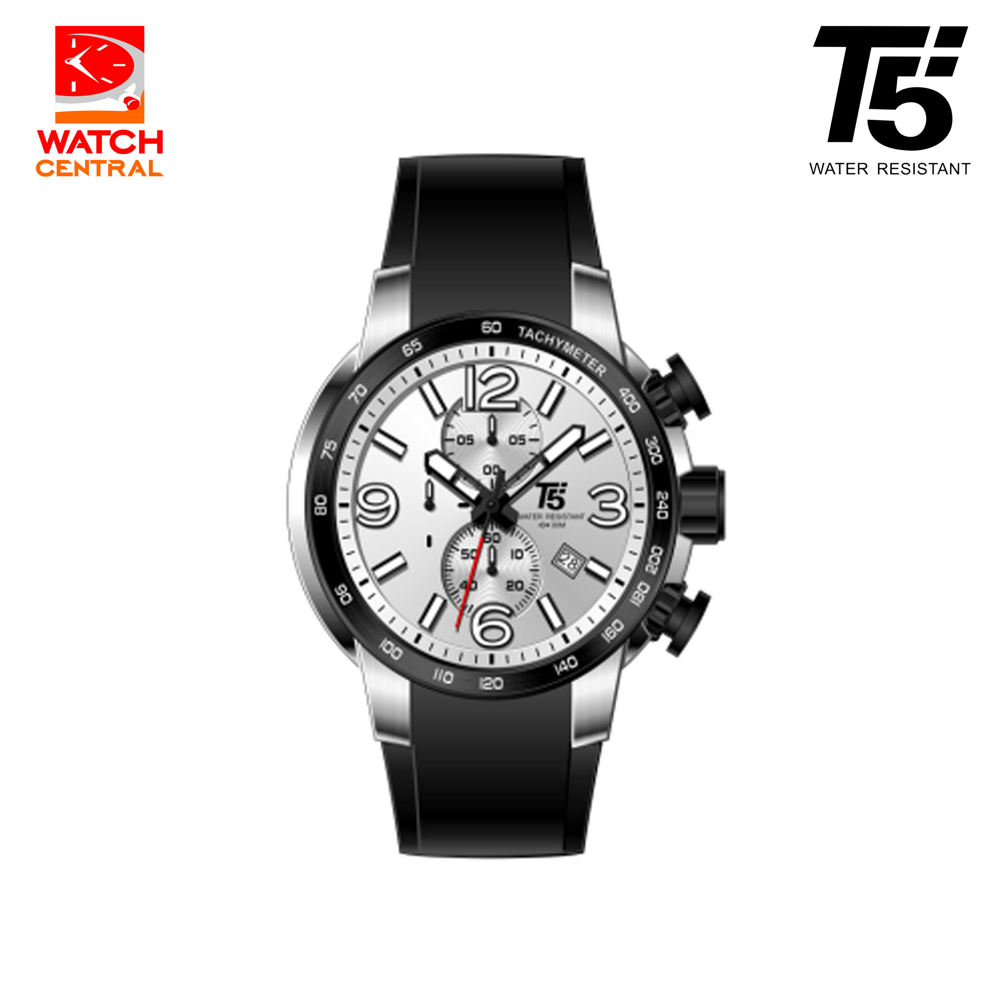T5 Men's Watch H3450G Chronograph Water Resistant | Lazada PH