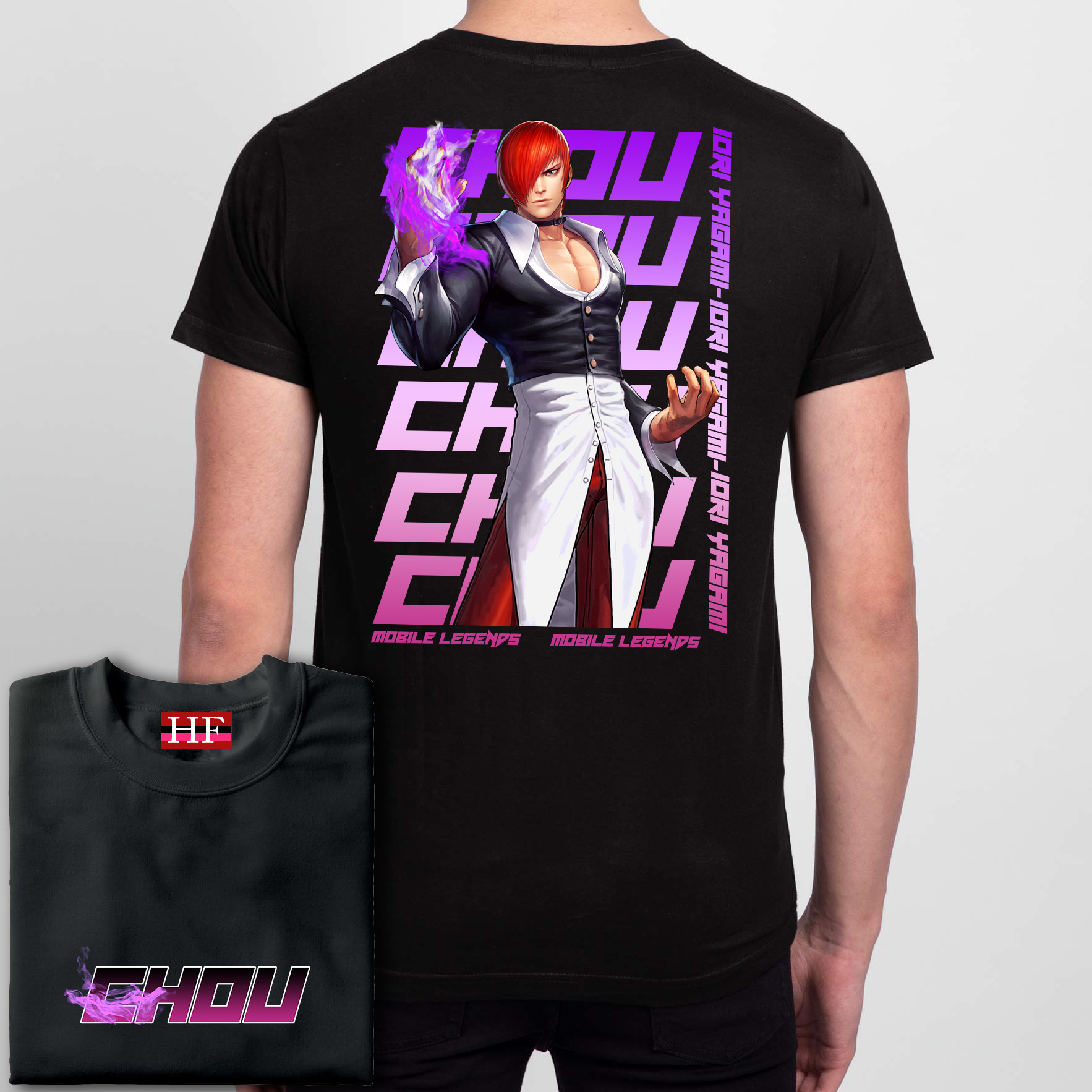 Chou Design Tshirt Mobile Legends shirt mlbb tee ml Back to back high ...