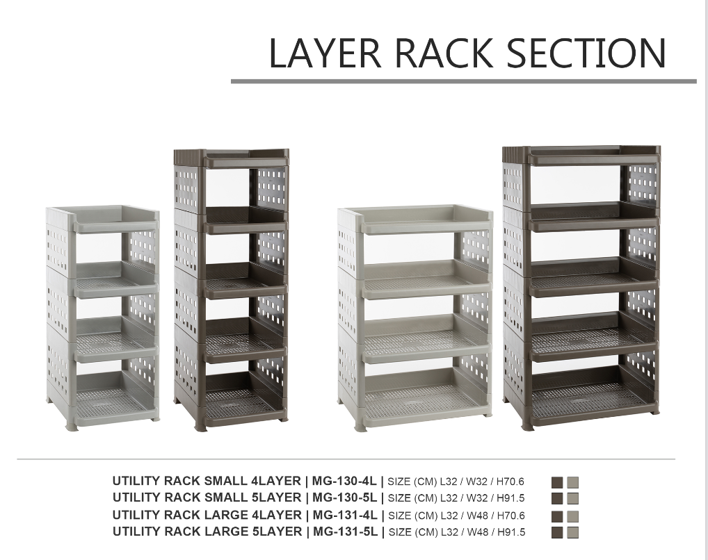 MEGABOX MULTIPURPOSE/UTILITY RACK RANDOM COLOR | Lazada PH