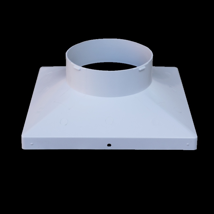 ABS diffuser Plastic square and round cover square becomes round and ...