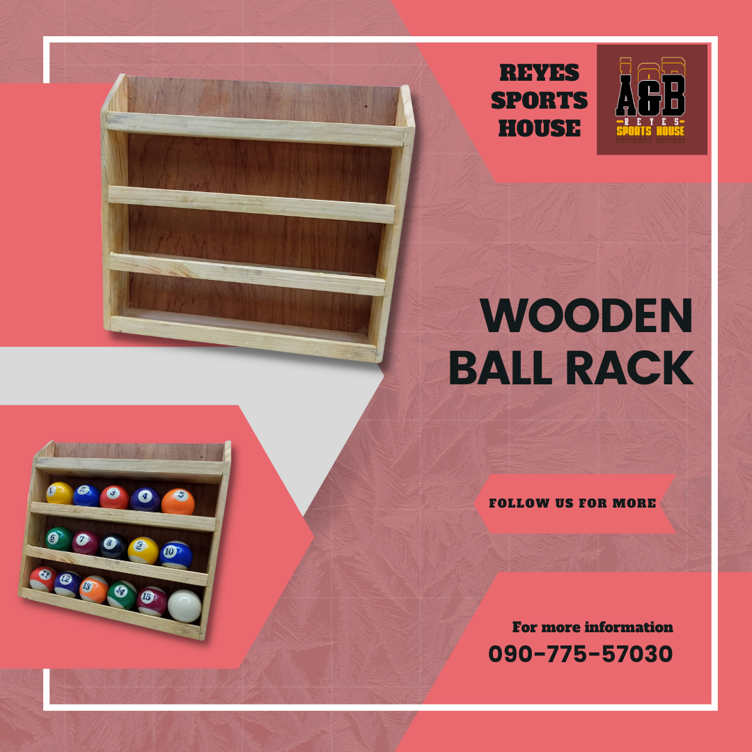 Wooden Ball Rack / Gamit ng Bilyaran / Billiard Accessories | Lazada PH